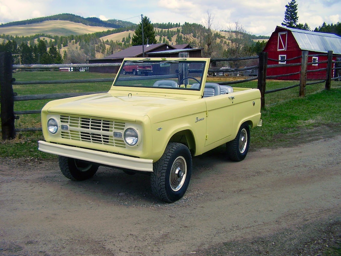 Net Cars Show: Ford 1st Generation Bronco U13 Roadster (1966-68)