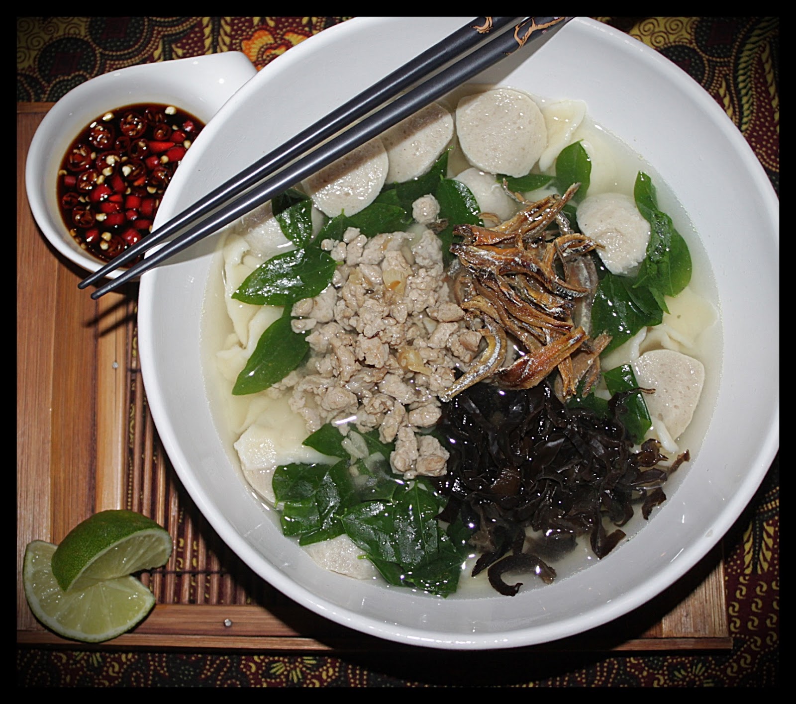 Simply Lecker: Malaysian Pan Mee 板麵 Pan Mien