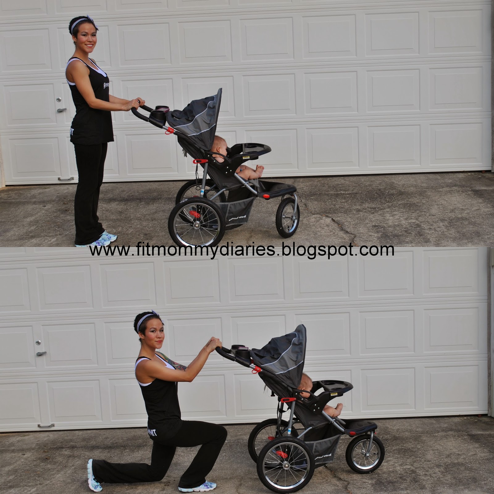 Diary of a Fit Mommy: Diary of a Fit Mommy's Total Body Stroller Workout