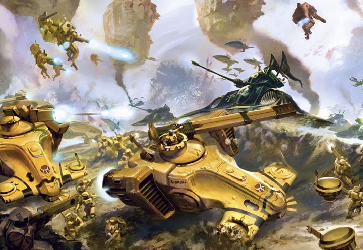 The mountain of lead and gamer's A.D.D.: Net Epic Armageddon Tau Vs