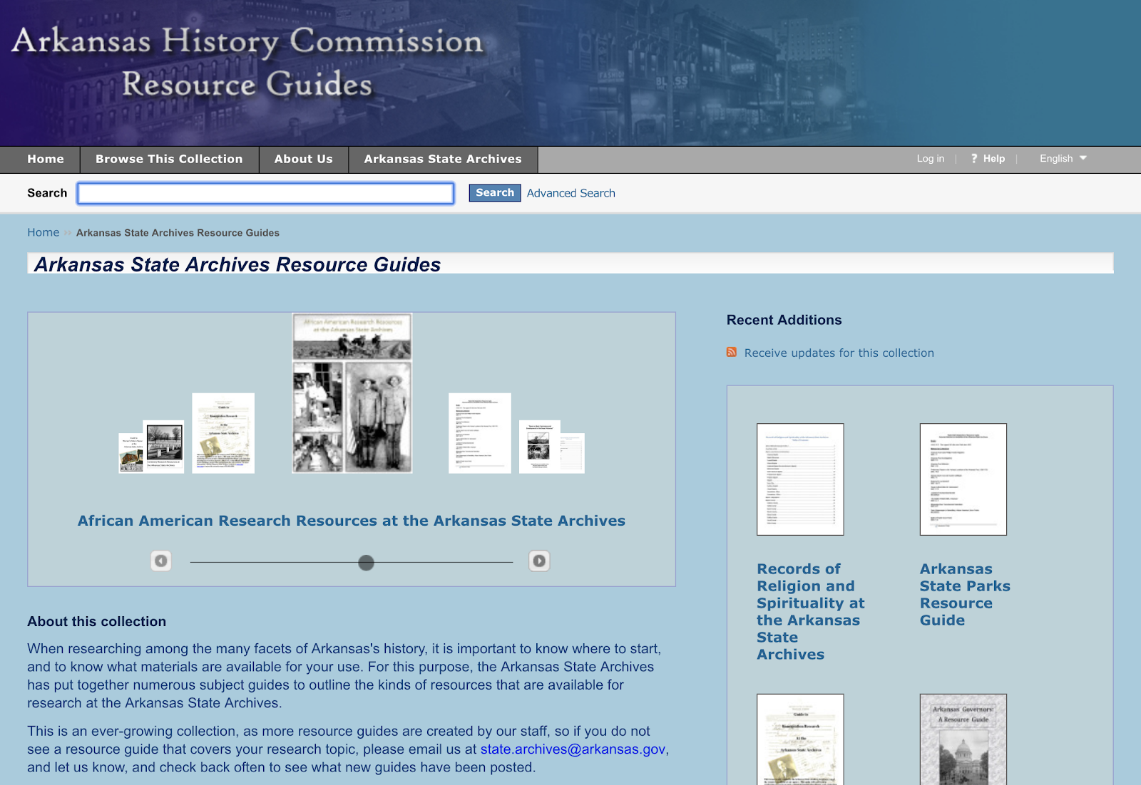 Genealogy's Star: Arkansas: State Archives: Wonderful Local Sources for ...