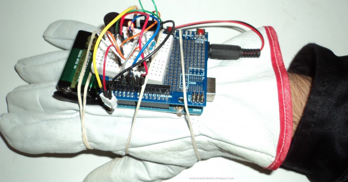 Brasilrobotics: Sensibilidade Ampliada com Arduino - Luva para Cego