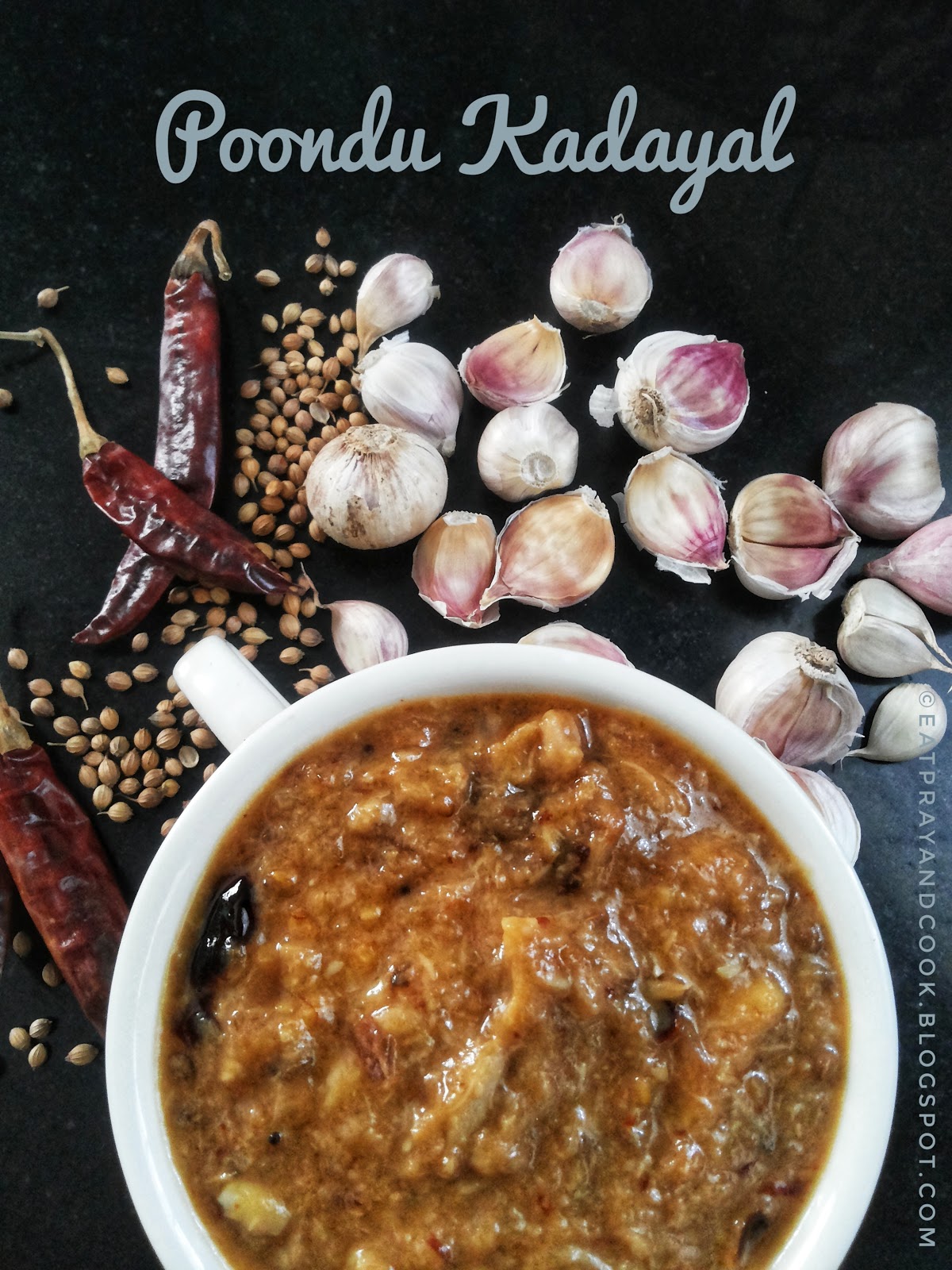Eat Pray and Cook: Garlic / Poondu Kadayal - Healthy Country Food