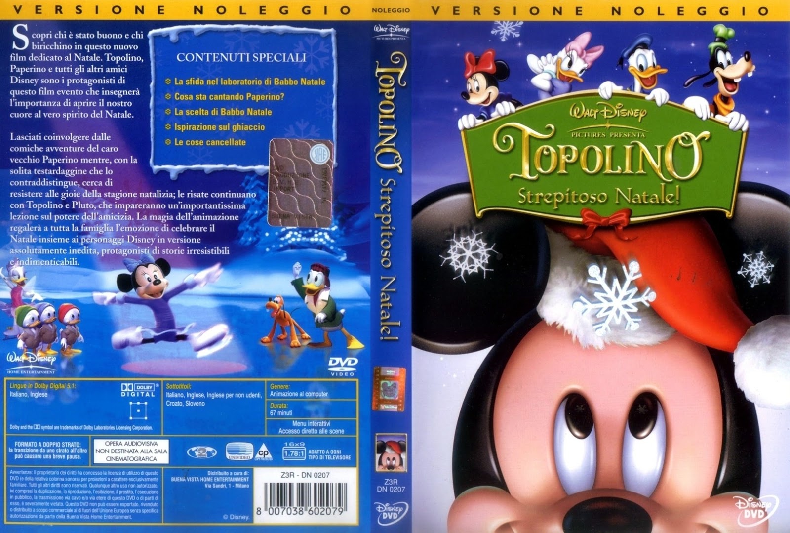 Disney Animazione: Topolino Strepitoso Natale! - DVD