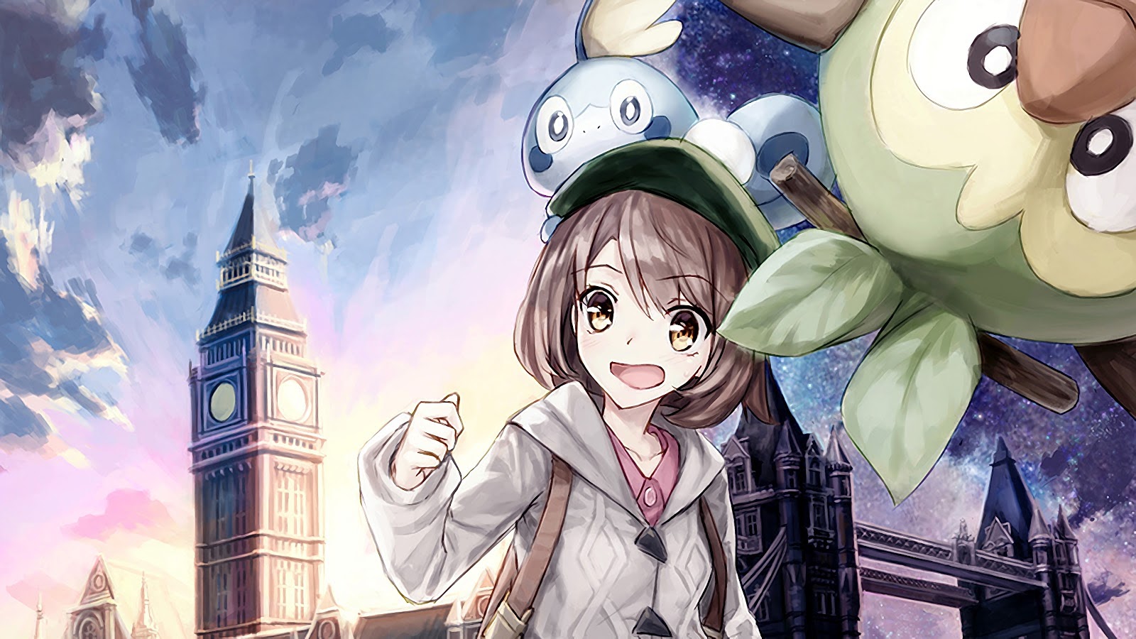 Pokemon Sword and Shield, Female, Pokemon Trainer, 4K, #50 Wallpaper ...