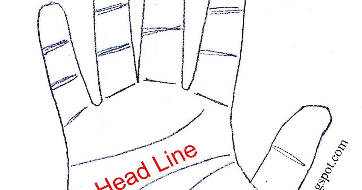 मस्तक रेखा (मस्तिष्क रेखा) के प्रकार और गुण - दोष | हस्तरेखा ~ INDIAN ...