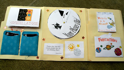 The Fantastic Five: Science Sunday: A Space Lapbook