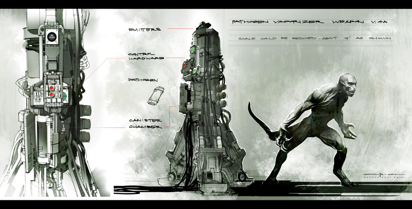 Fashion and Action: Lizard of Oscorp - Amazing Spider-Man Concept Art ...