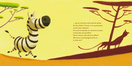 Le zèbre... et l'école