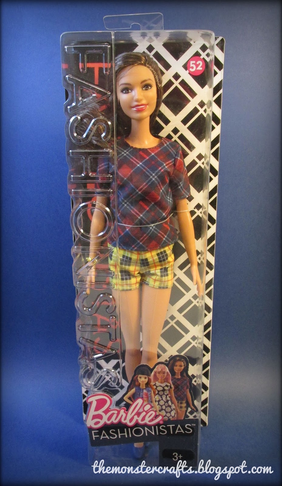 Doll Review: Barbie Fashionistas Tall "Plaid on Plaid"