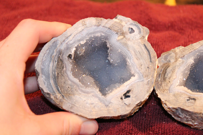 The Ricks Family: Geode hunting