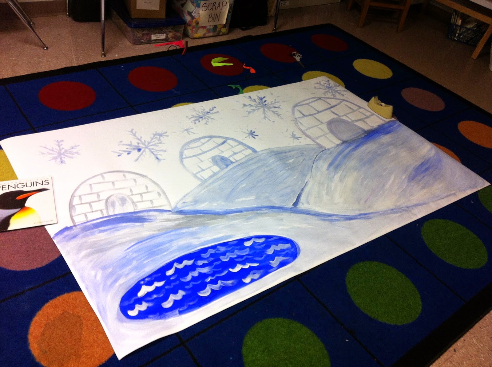 ChumleyScobey Art Room: Penguins in Antarctica