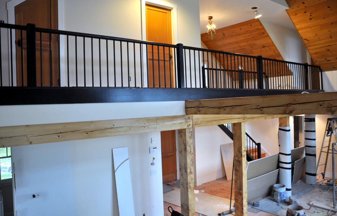 Dorset Custom Furniture - A Woodworkers Photo Journal: a new railing ...