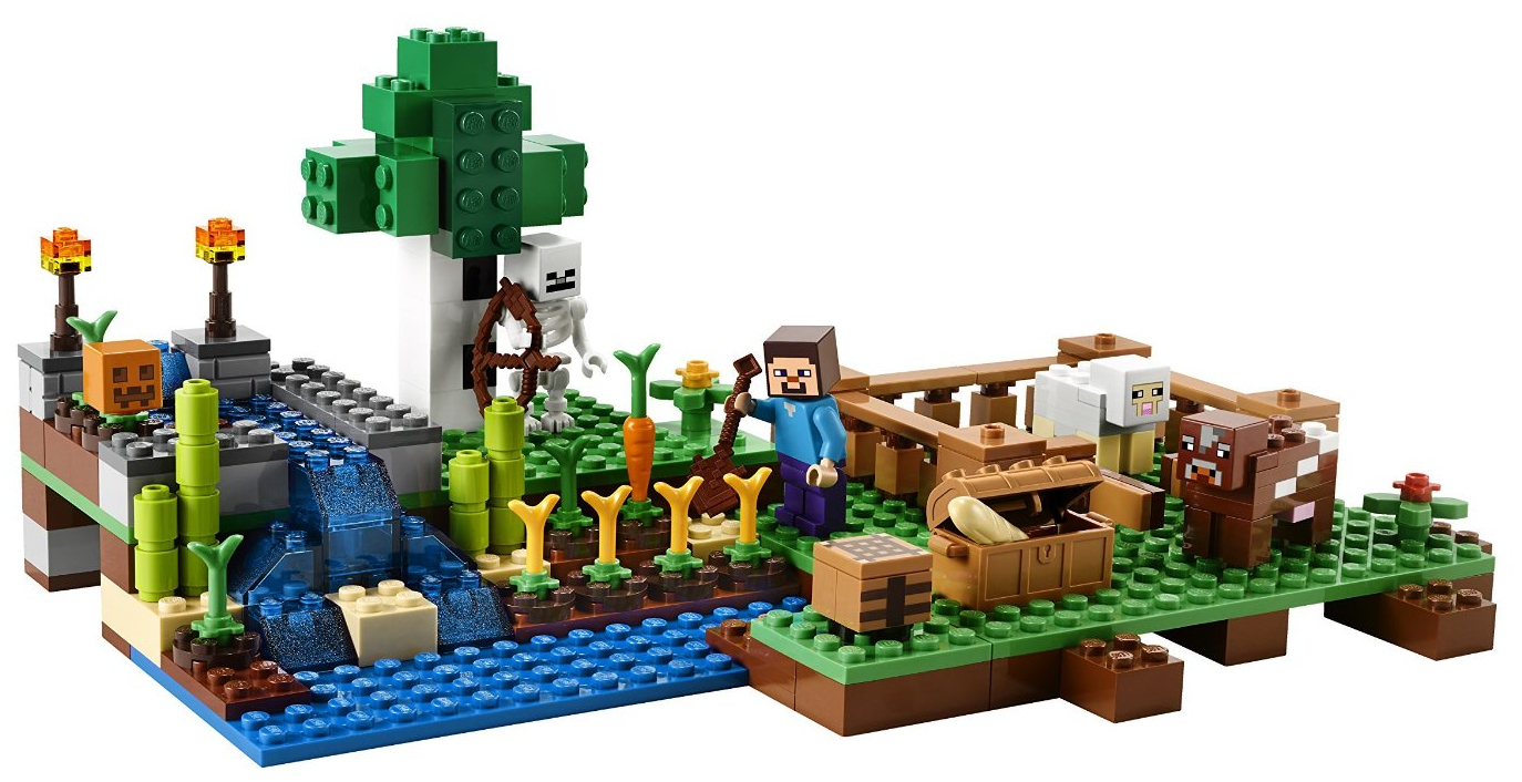 The Brickverse: Theme Guide: Minecraft minifigure scale sets