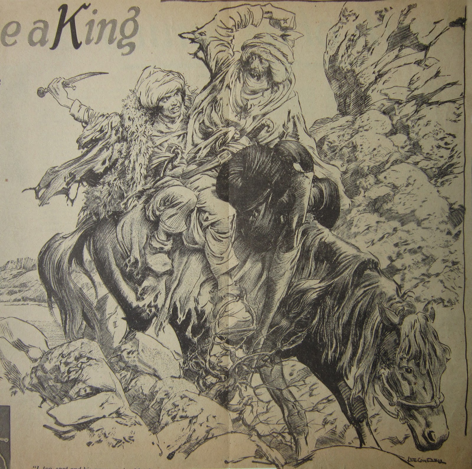 ILLUSTRATION ART: LEE CONREY (1883-1976)