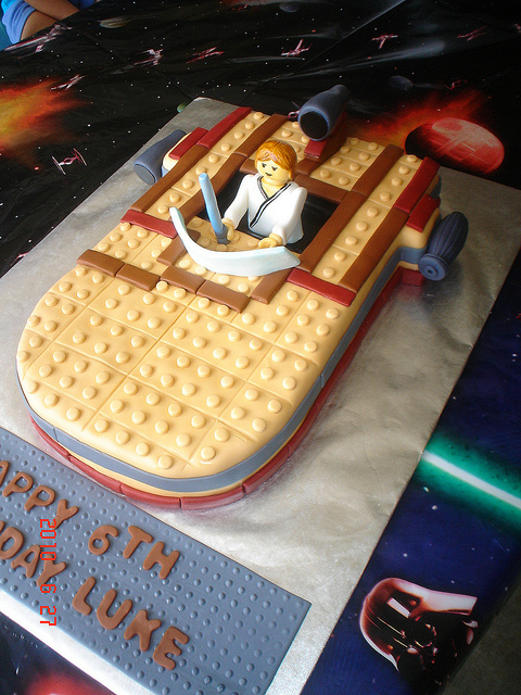 Birthday Cake: Star Wars Lego Birthday Cakes