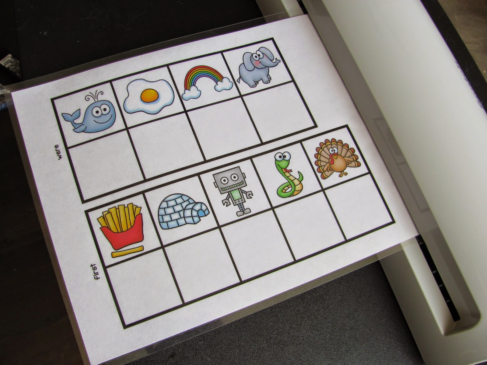 Miss Giraffe's Class: Secret Sight Words