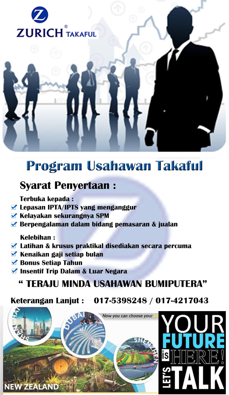 Takaful Mampu Milik : PELUANG KERJAYA