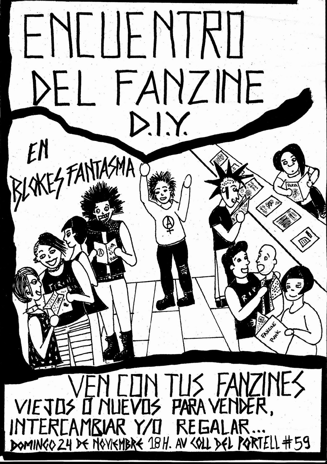 En la clase de plástica: El fanzine