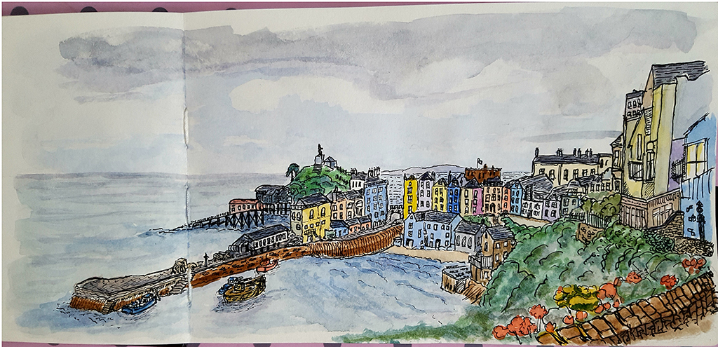 Martin Civil Art: Tenby Harbour