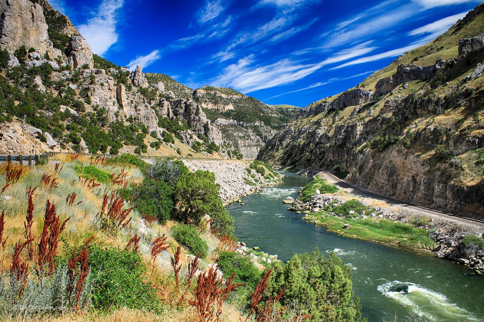 Wyoming: Thermopolis & Wind River Canyon