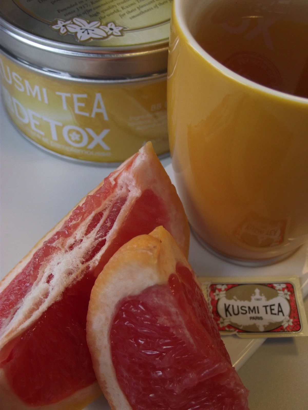 Nalou's in the air: pamplemousse, thé et jolie peau {BB detox by Kusmi ...