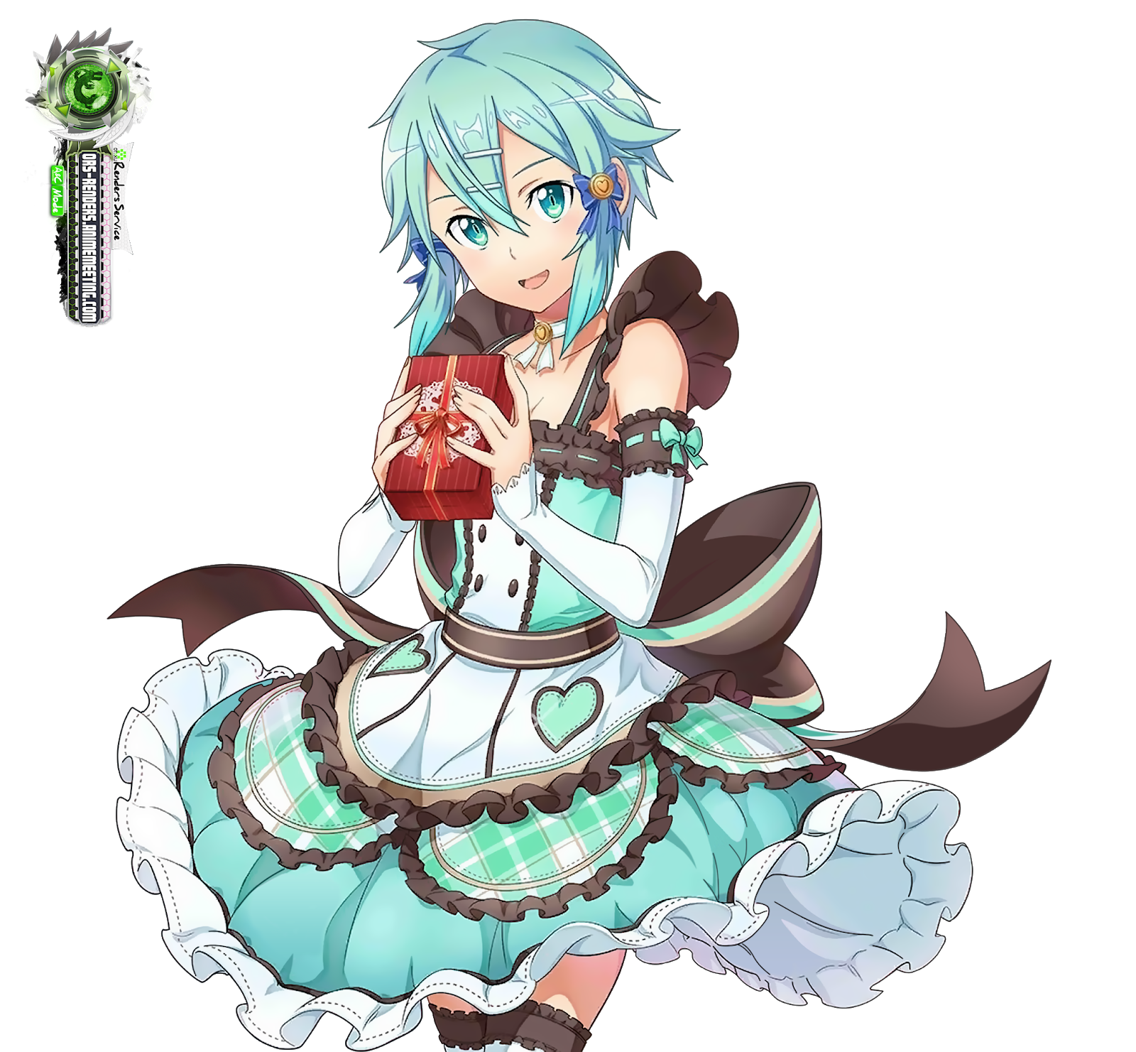 Sword Art Online:Sinon Hyper Kawaiii Valentine Render | ORS Anime Renders