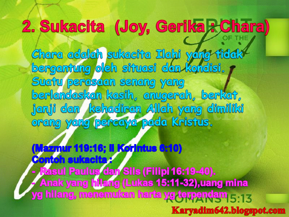 SENI MEMBENTUK GAMBAR: 130.5 BUAH ROH KUDUS