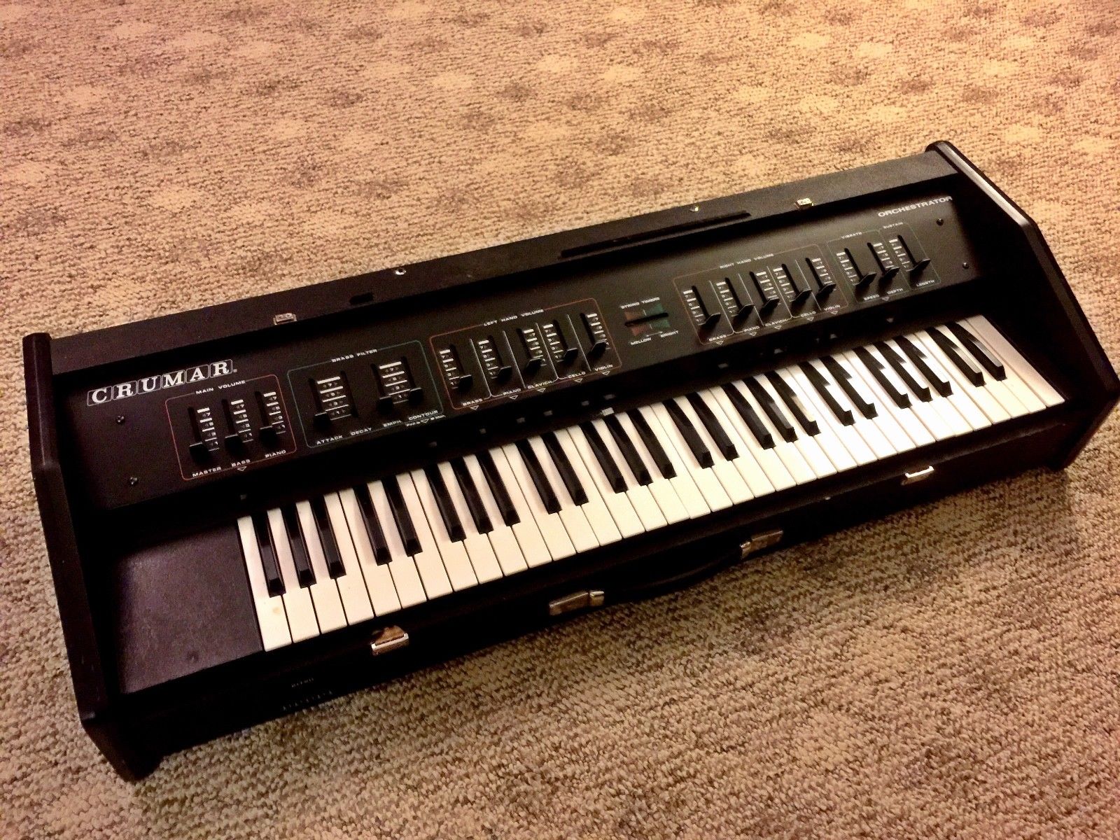 MATRIXSYNTH: Crumar Orchestrator Multiman Synthesizer SN 00821