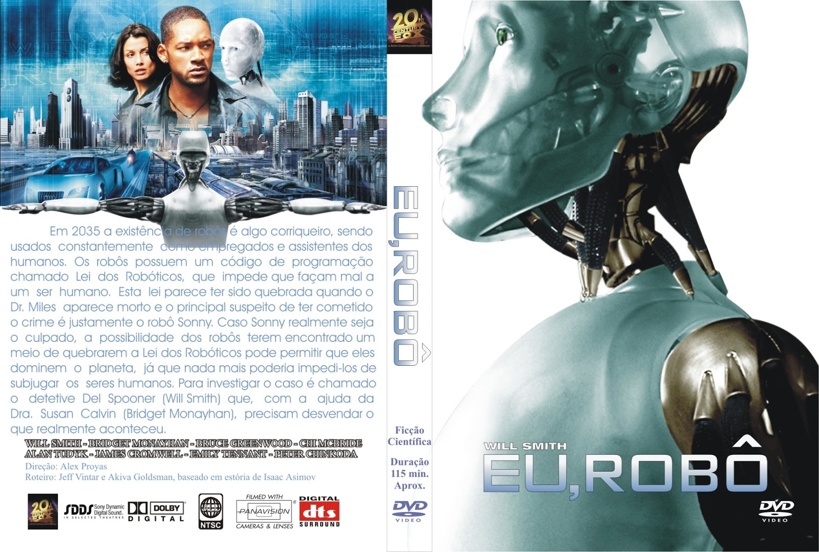 Capa Eu, Robô - O Melhor em capas do Brasil