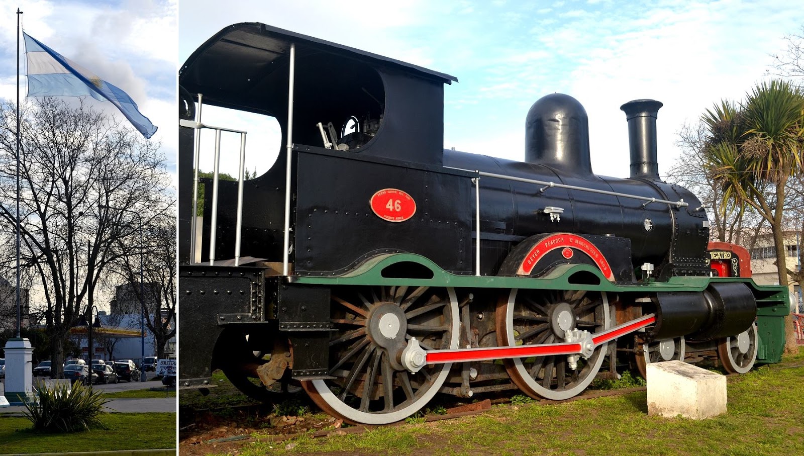 Trenes Argentinos: La primera locomotora con tren de pasajeros a Mar ...