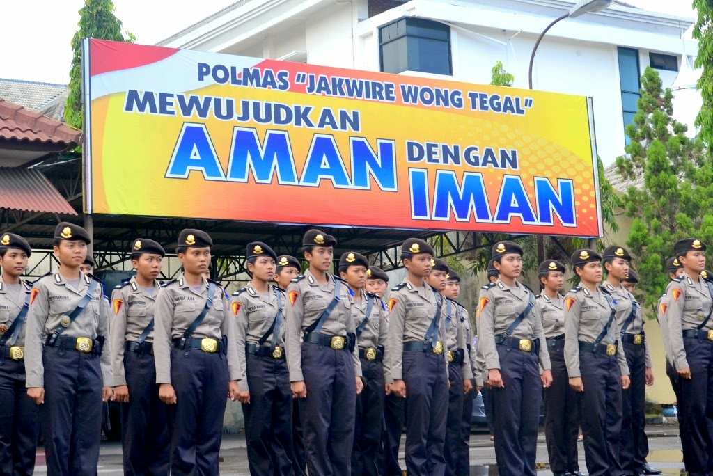 50 SISWA SEPOLWAN LATIHAN KERJA DI POLRES TEGAL KOTA ~ Humas Polres ...