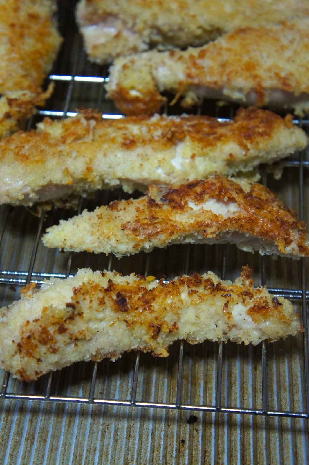 Savory Sweet and Satisfying: Parmesan Crusted Chicken Tenders