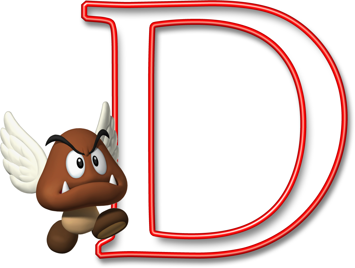 Abecedario con Personajes de Super Mario Bros. - Oh my Alfabetos!