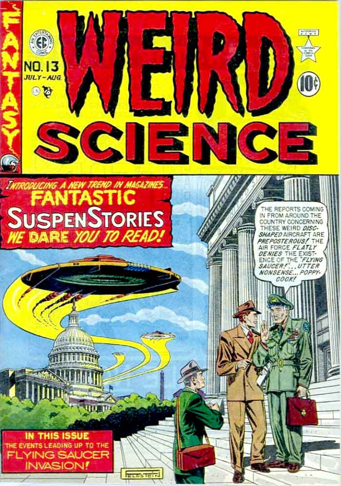 Weird Science #13 - Wally Wood art - Pencil Ink