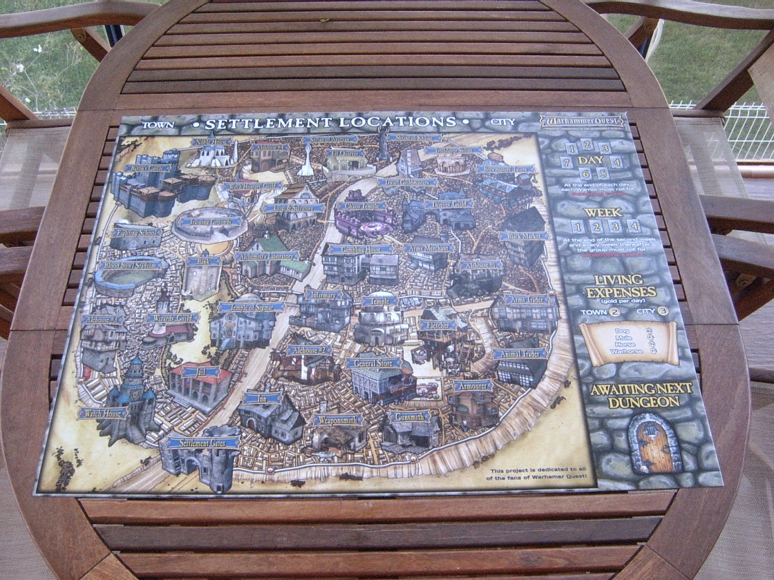 TPJ - Tableros Para Juegos: Warhammer Quest Settlement locations