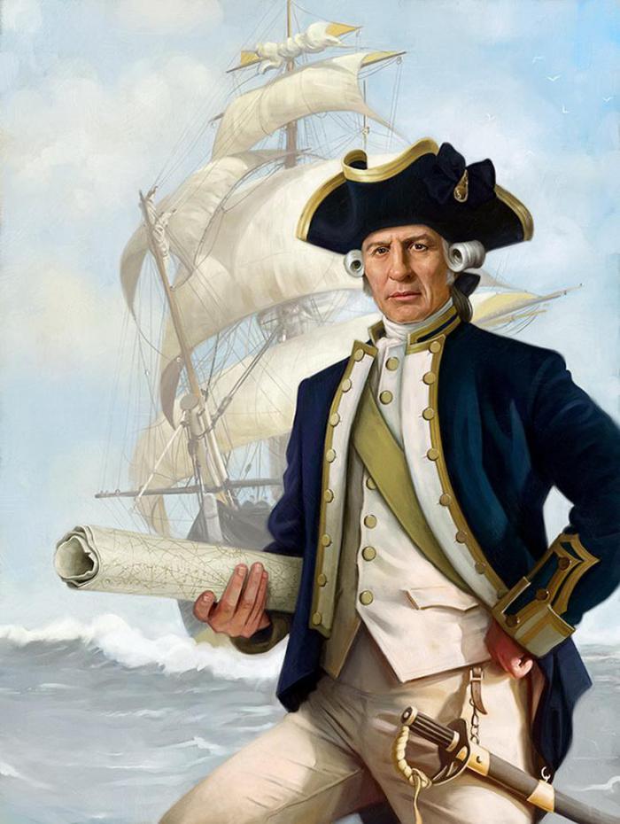 James Cook, além da Antártica!
