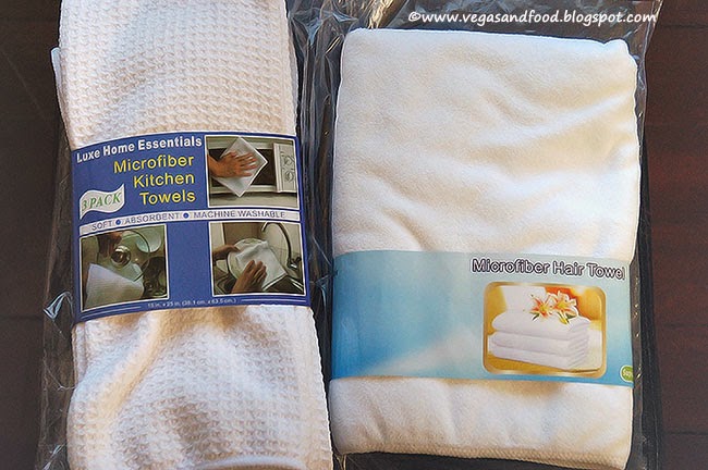 Luxe Essentials Microfiber Kitchen Dish Towels and hair towel - Vegas ...