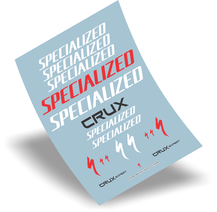 designstickers: Adesivo bike Specialized - Crux