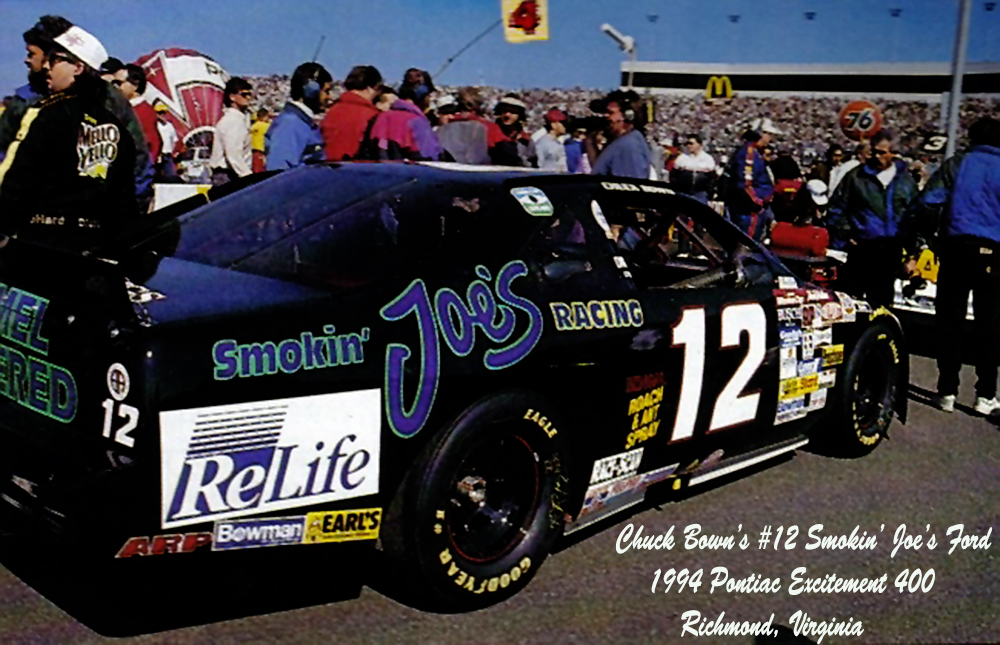 NASCAR Racing Champions Blog: Hut Stricklin #23 Smokin' Joe's Ford