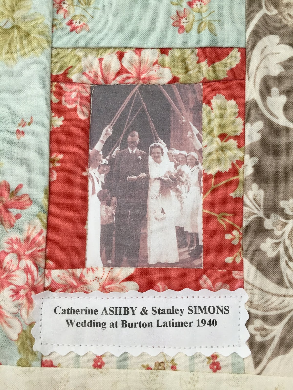 Dianashappyroom.blogspot.com: Messy wall to Family Tree quilt