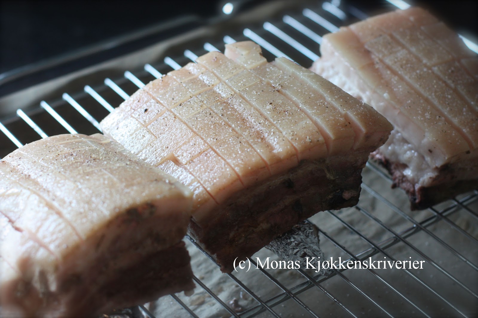 Monas Kjøkkenskriverier: Svineribbe sous vide