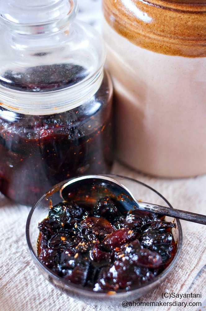 Topa Kuler Achaar (sweet and sour jujube pickle) - A Homemaker's Diary