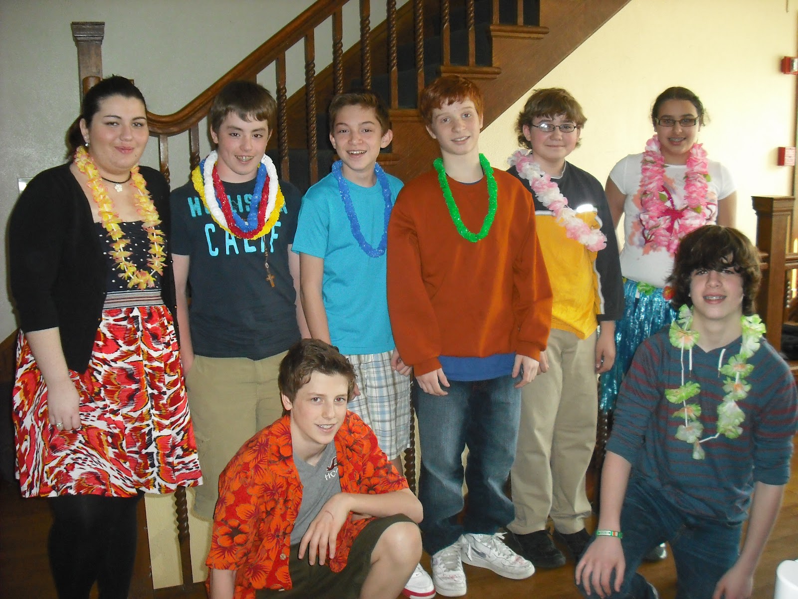 Antioch School News: Spirit Week - Luau Day!