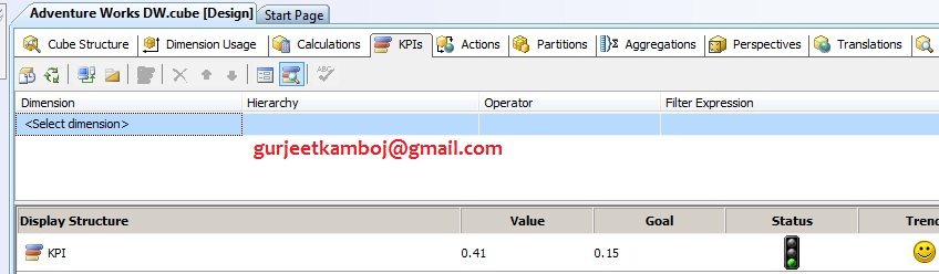 Knowledge is Here...: Create KPI using ssas (Sqlserver analysis services)