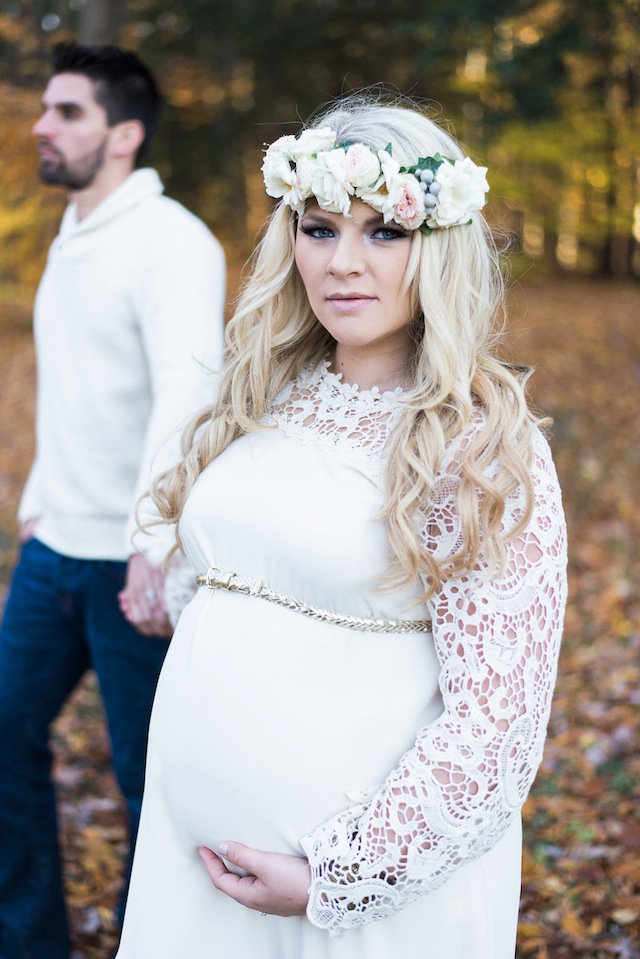 Fawn Over Baby: A Beautiful Into The Woods Boho-Chic Maternity Session ...