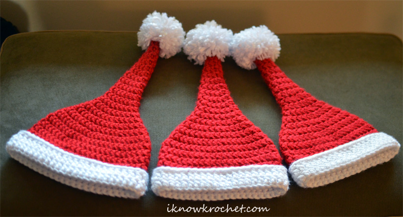 I Know Krochet: Bulky Santa Elf Hat - Crochet Pattern