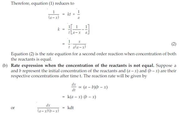 Vedupro: Second Order Reaction, Chemical Kinetics Second Order Reaction