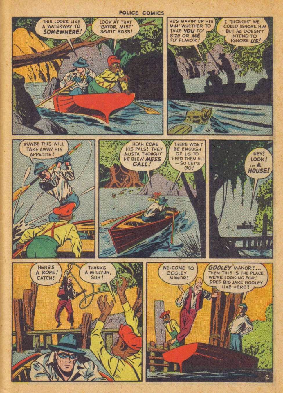 Saved From The Paper Drive: Manly Wade Wellman Comic Book Story~"Big ...
