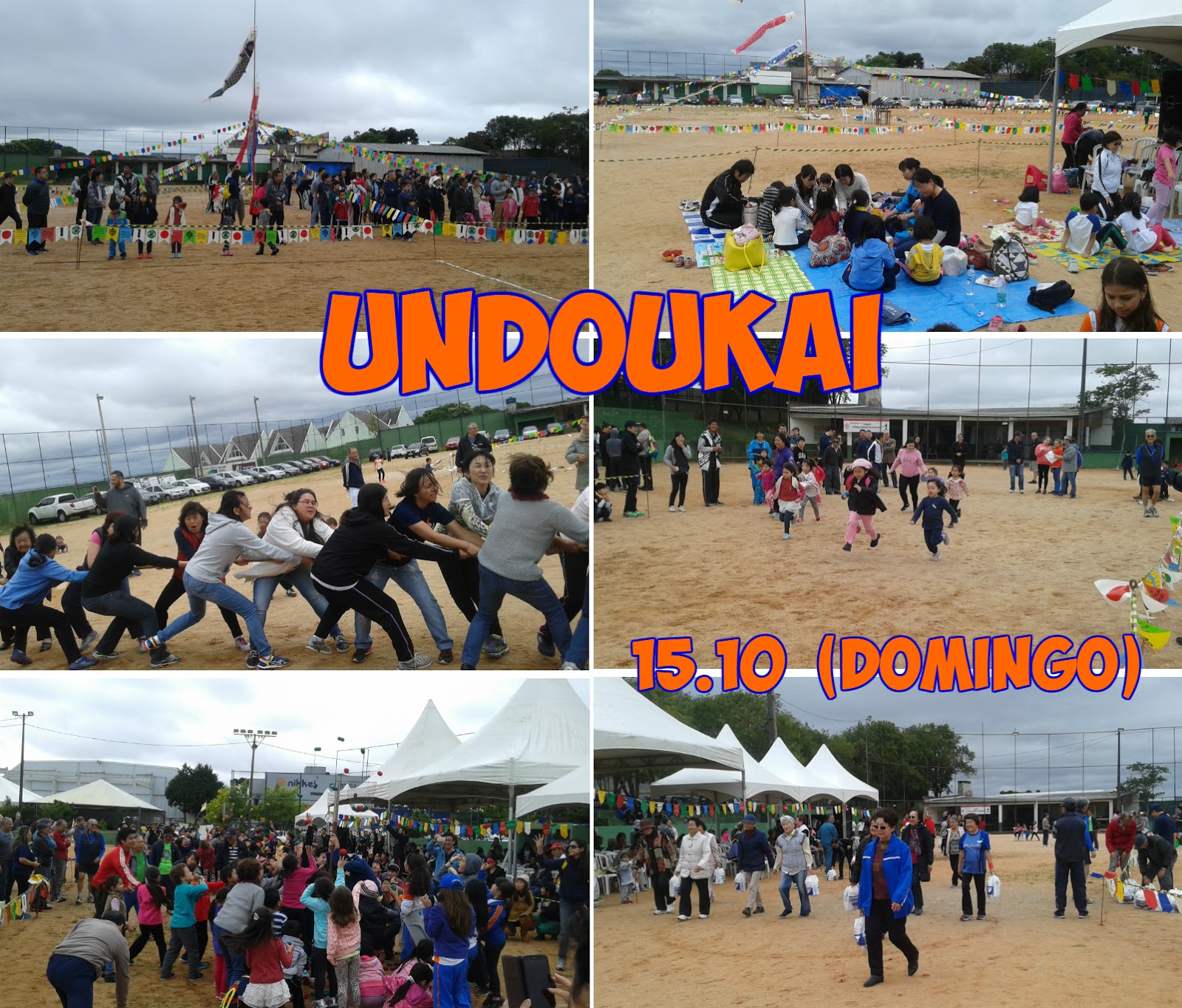 NIKKEI CURITIBA: NESTE DOMINGO 15/10, TEM UNDOUKAI DO NIKKEI! PARTICIPE!!